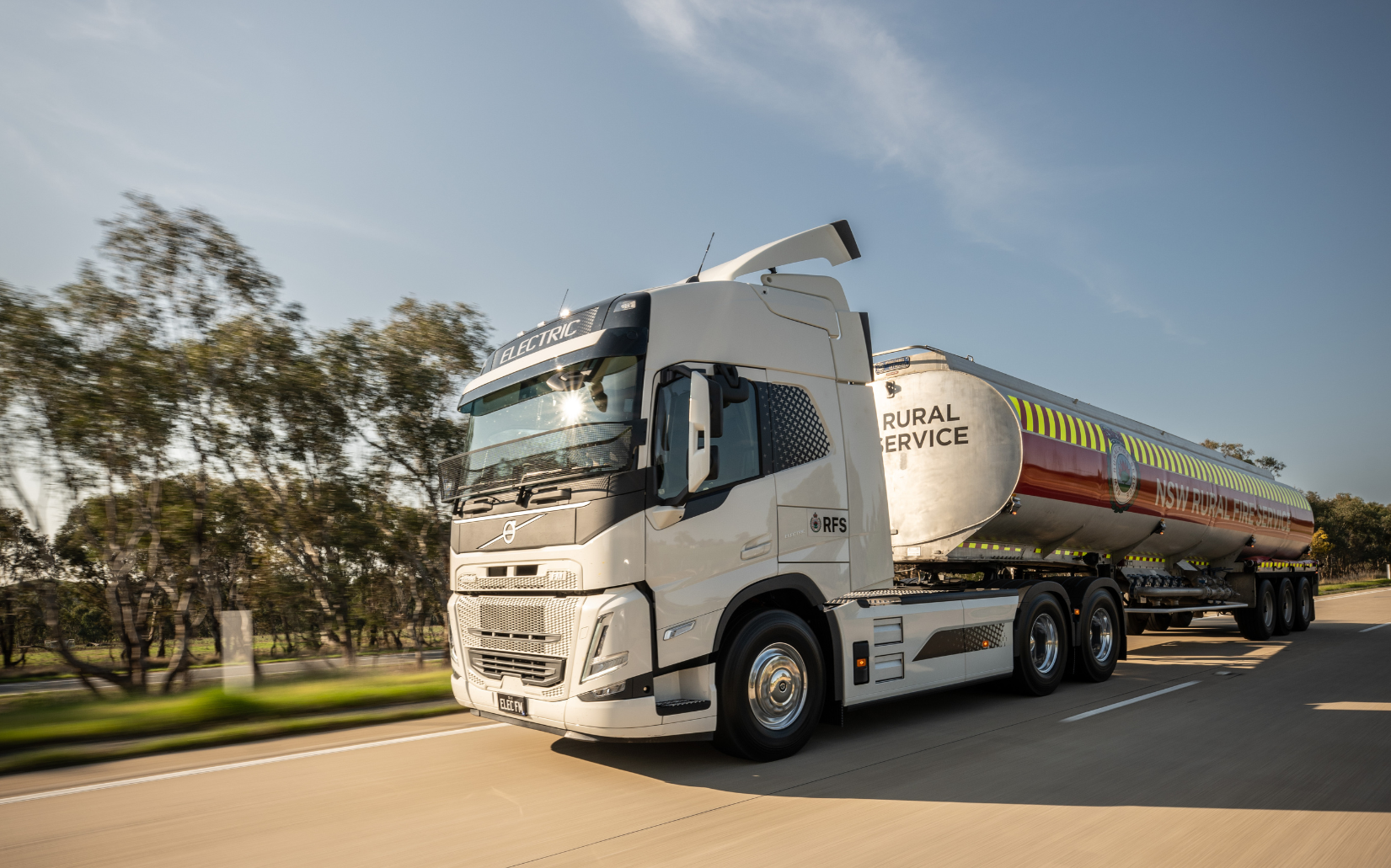 New South Wales Rural Fire Service Tests Volvo FM Electric Truck