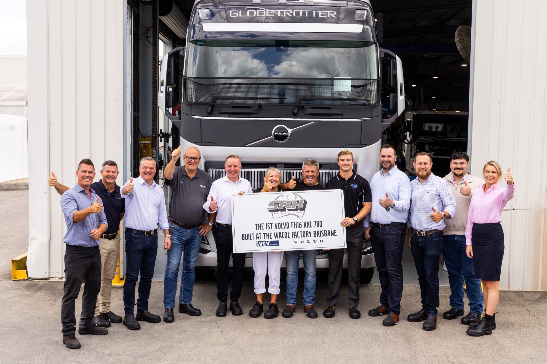 First Australian Built Volvo FH16 780 XXL Rolls Off Wacol Line
